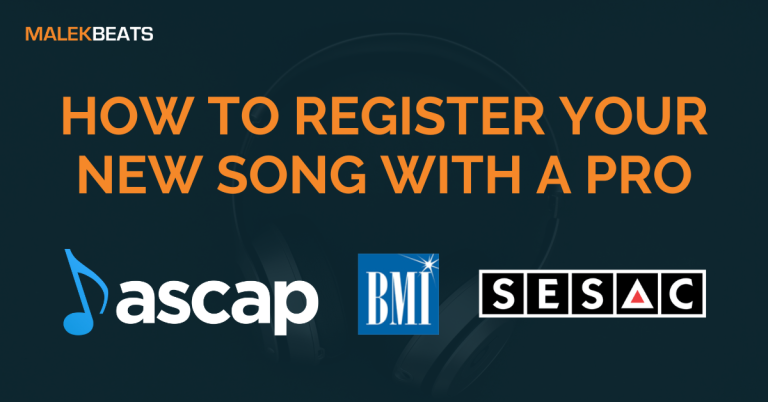 How to Register Your New Song with a Performance Rights Organization ...